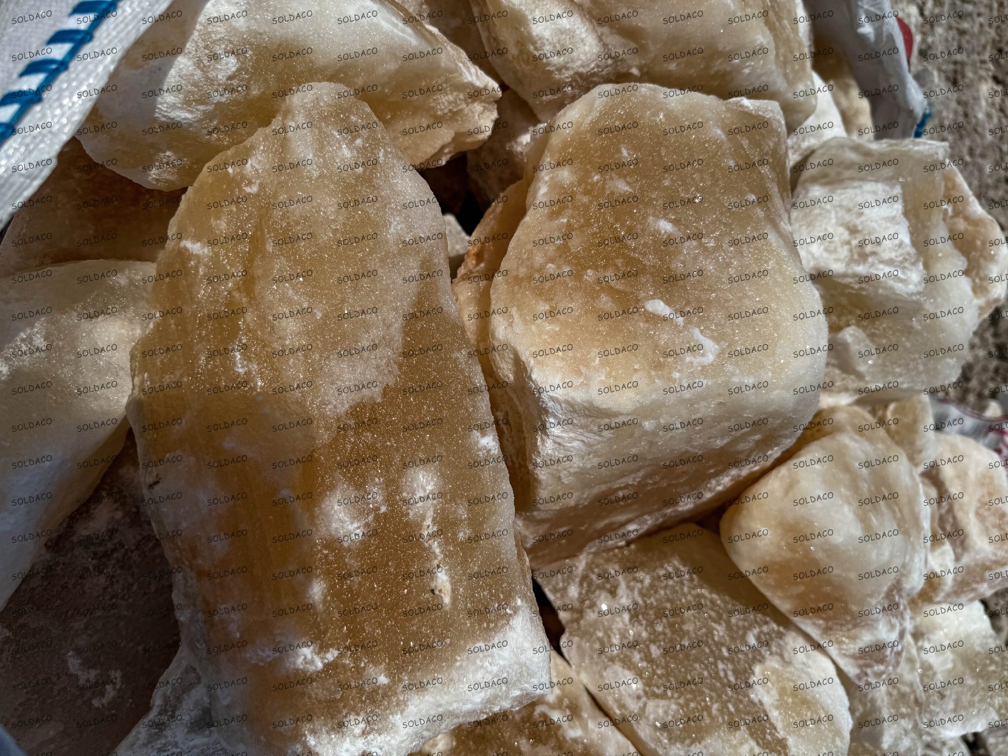 Iranian Orange Rock Salt: Natural Mineral Salt for Food and Industry ...